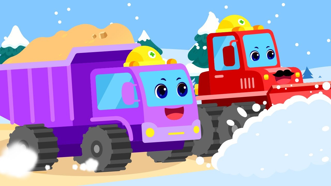 Episode 8. Help! Construction Vehicle 🚜| STORY TIME with LOTTY FRIENDS ...