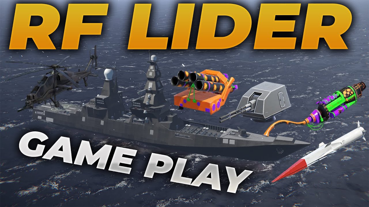RF Lider (Project 23560) Brahmos And Broomstick Rocket Gameplay ...
