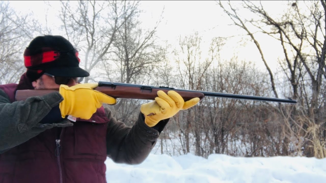 Winchester 74: 22 LR auto loader - YouTube