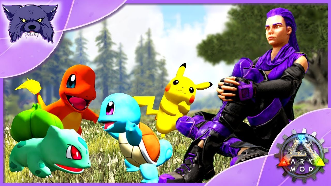 Découverte de PokéARK ARK : MODS - YouTube