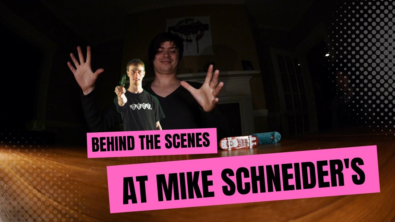 Fingerboarding at Mike Schneider's house in 2012 - YouTube