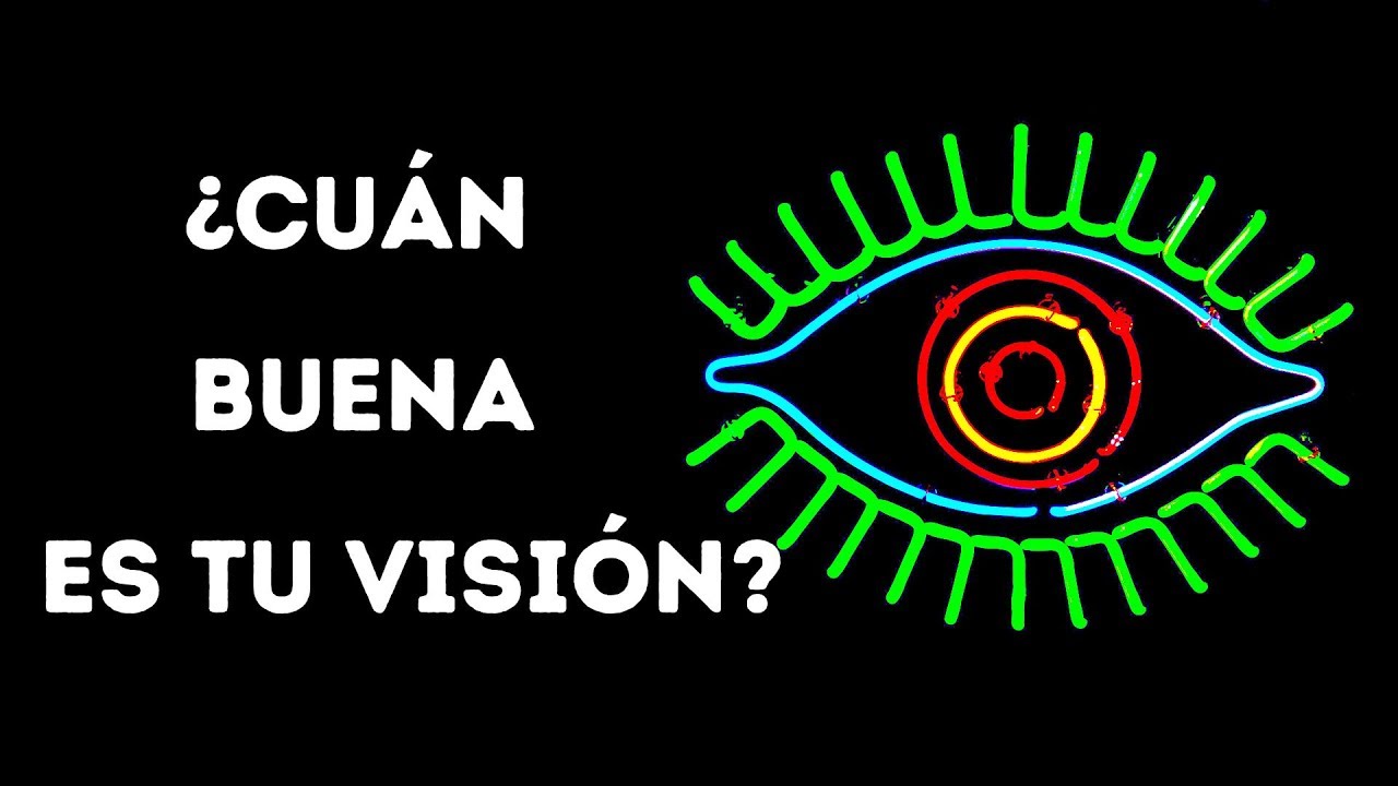 Una prueba rápida y en línea para revisar tu visión - YouTube