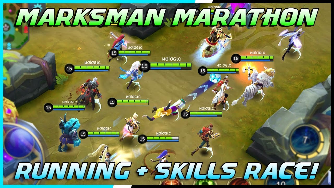 Marksman Running + Skills Race Tournament! | Mobile Legends Bang Bang ...