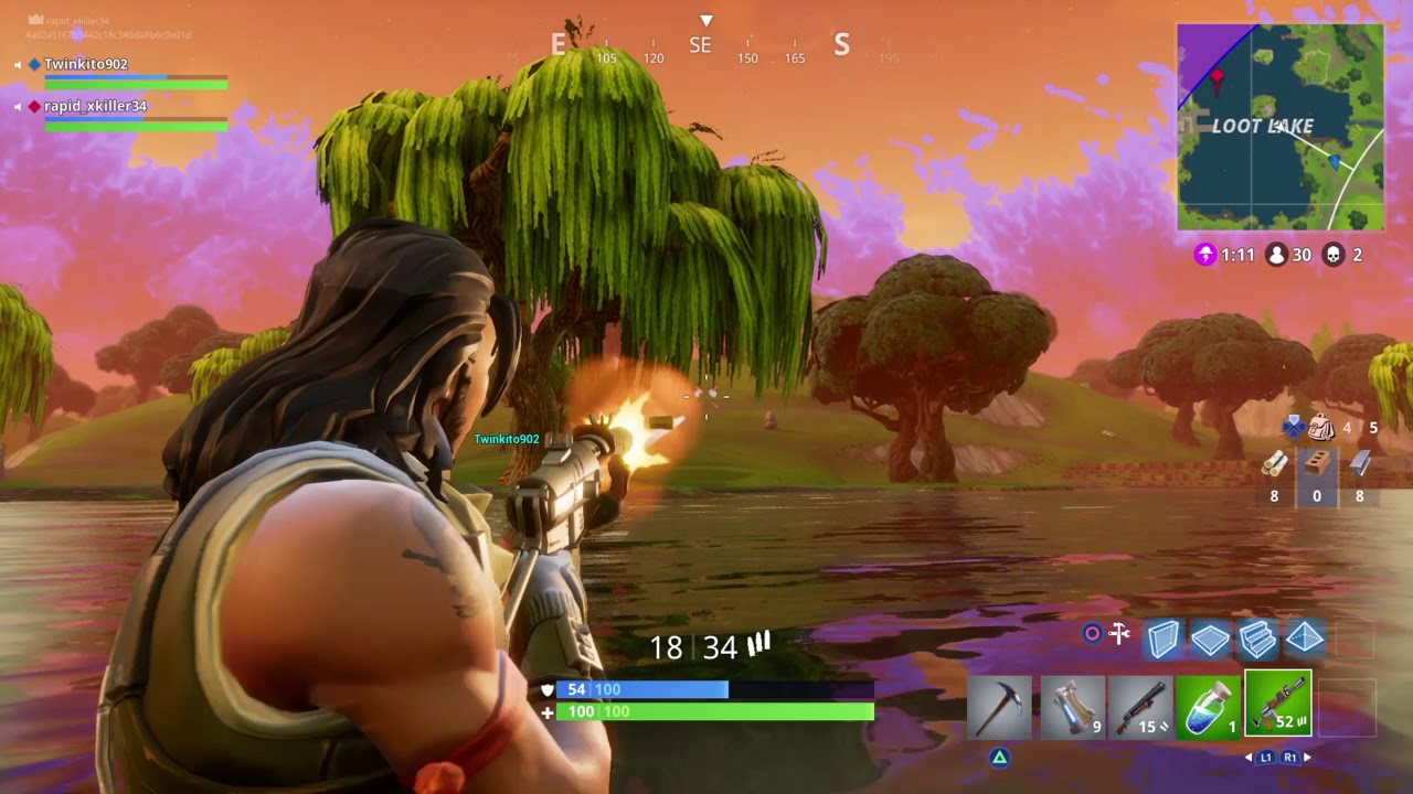 Old fortnite gameplay - YouTube