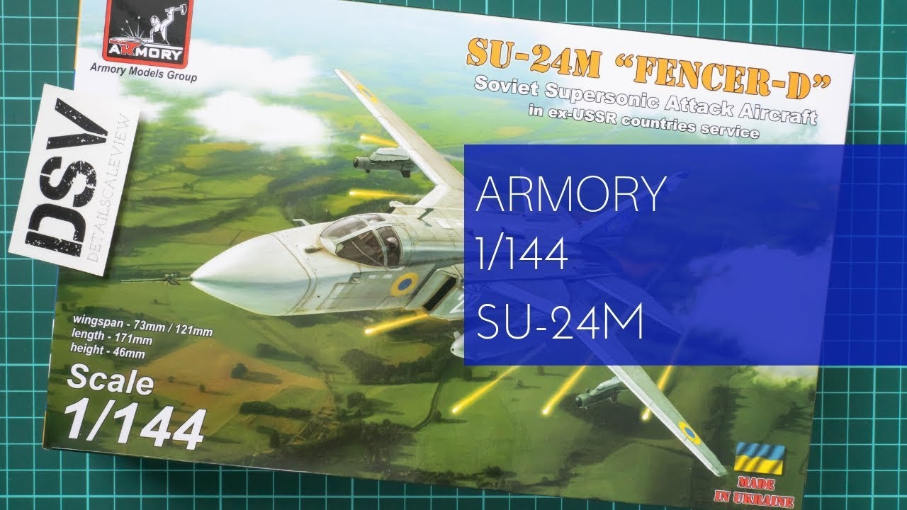 Armory Models 1/144 Su-24M (14702) Review - YouTube