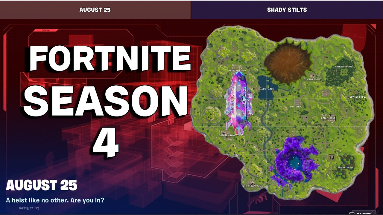Fortnite Chapter 4 Season 4 Map REVEALED! - YouTube