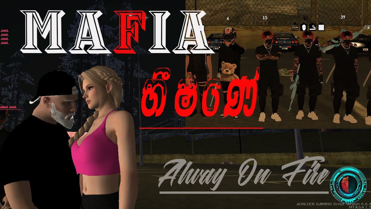 MTA RP | වෙන GANG වනා Mafia තමයි ඕනා |Mafia vs X-Blood AZC PD Ballas ...