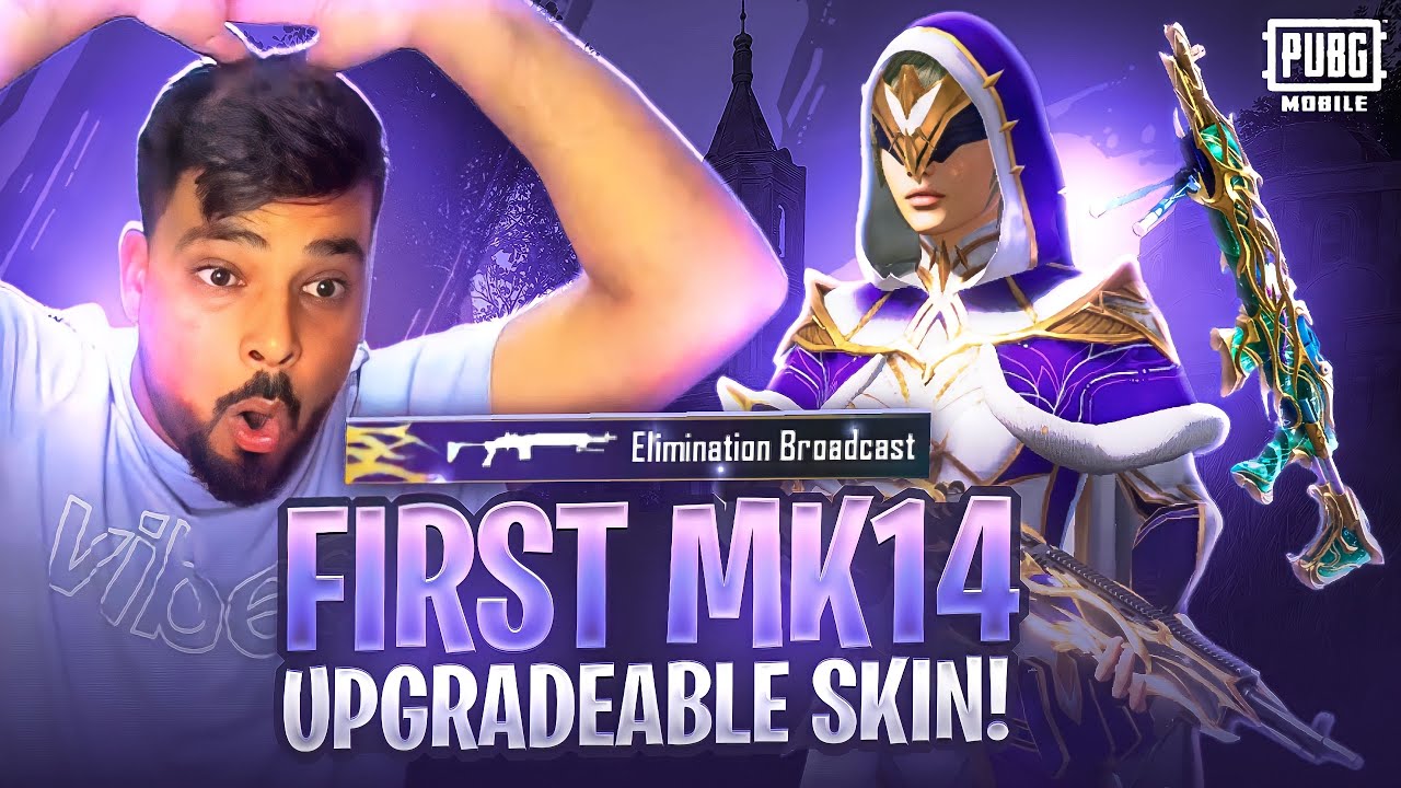New MK14 Gun Skin 🔥 Crate Opening - PUBG Mobile - YouTube