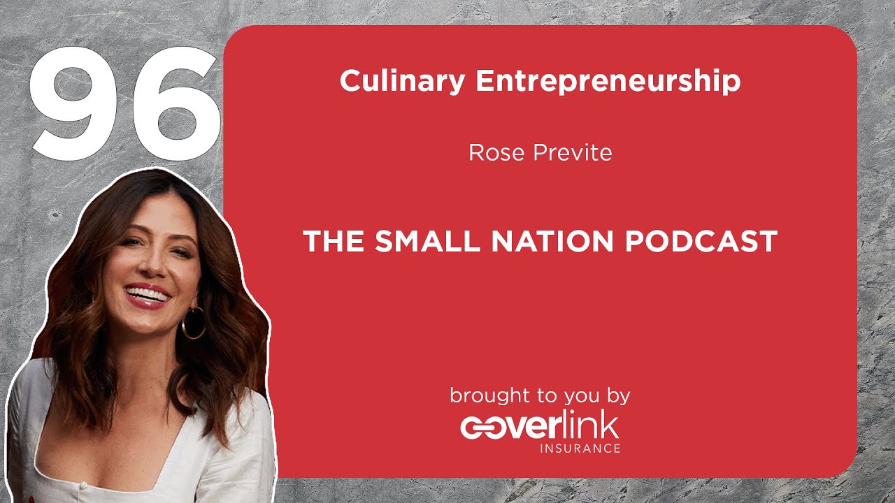 96 | Culinary Entrepreneurship | The Small Nation Podcast Featuring ...