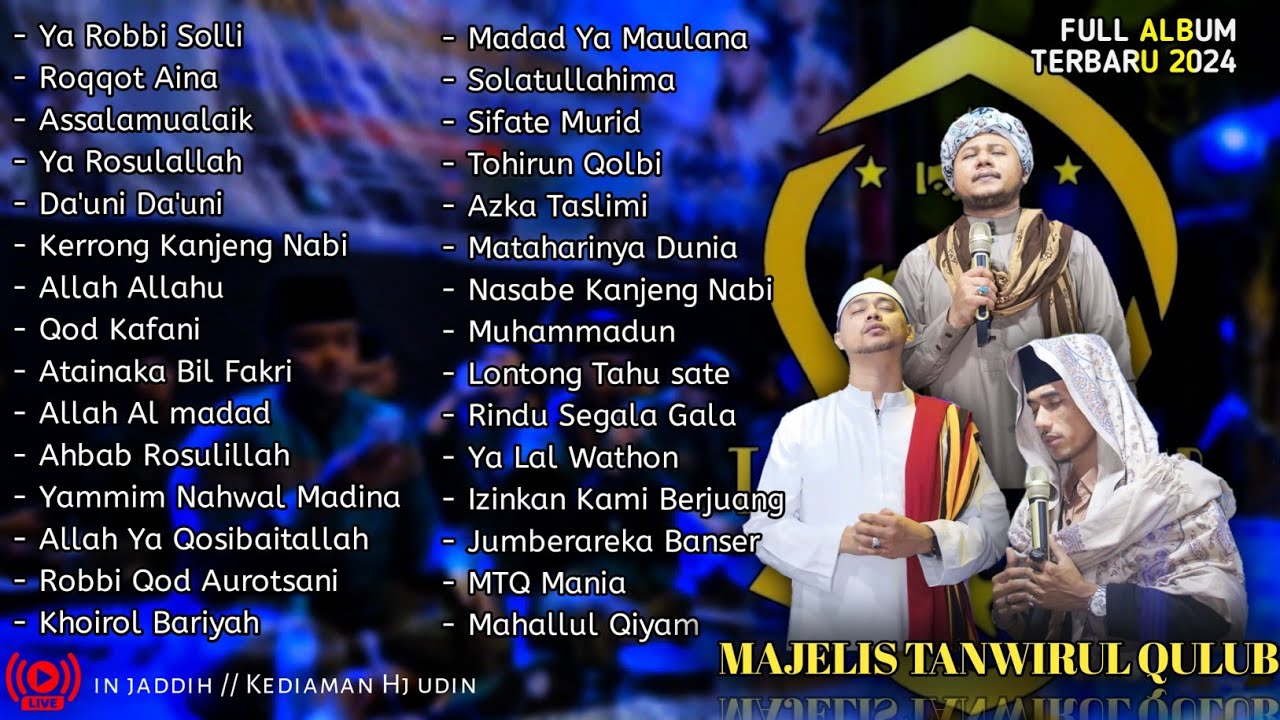 SHOLAWAT FULL ALBUM // Habib Jakfar, Habib Agil & Habib Ishaq "Feat ...