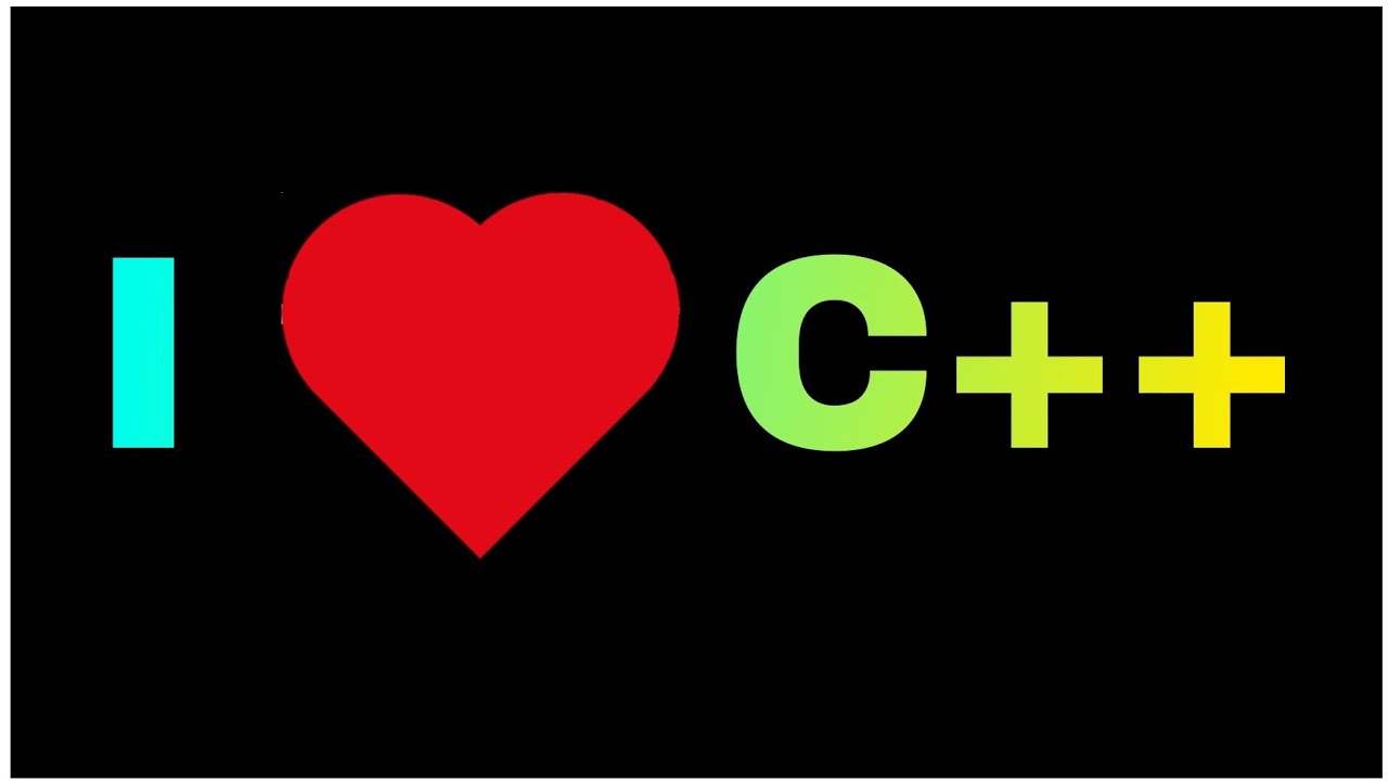 I LOVE C++ - YouTube