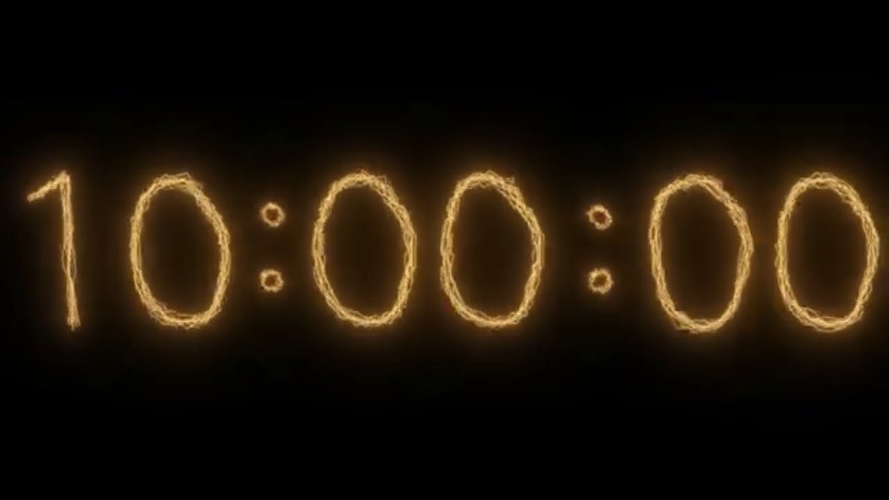 10 Hour timer | 600 minutes timer | 3 body problem - YouTube