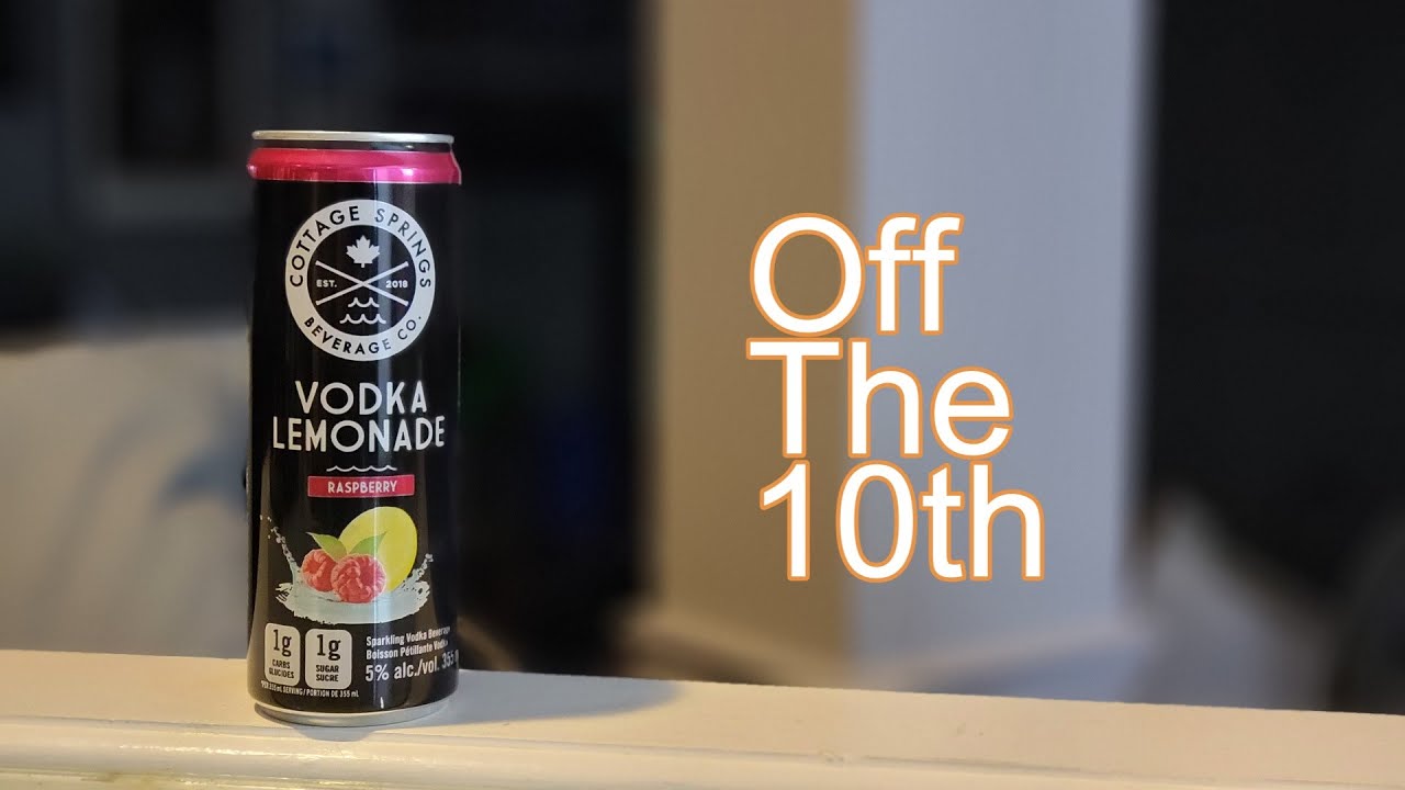 Vodka Lemonade (Raspberry) - Cottage Springs Bev Co. - 5% - #Vodka # ...