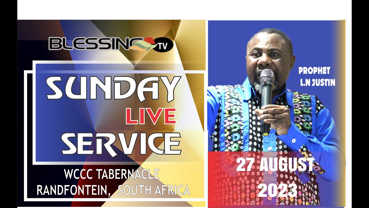 THE WCCC SUNDAY SERVICE BROADCAST (27/08/2023) - YouTube