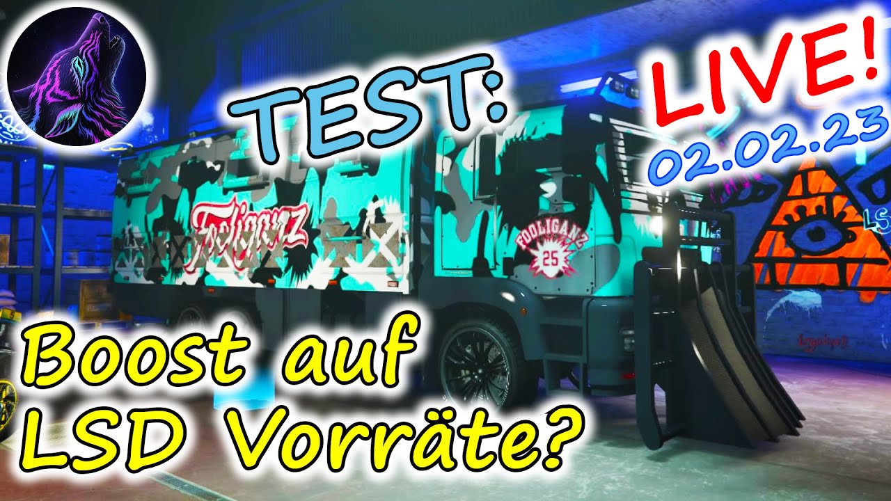 02.02. LIVE TEST Teil 1: Boost auf LSD Vorratsmissionen ab 2. Feb 23 ...