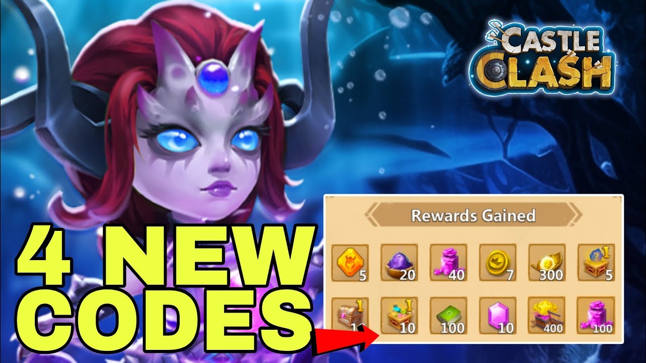 Castle clash secret codes new | Castle clash promo codes | Castle clash ...