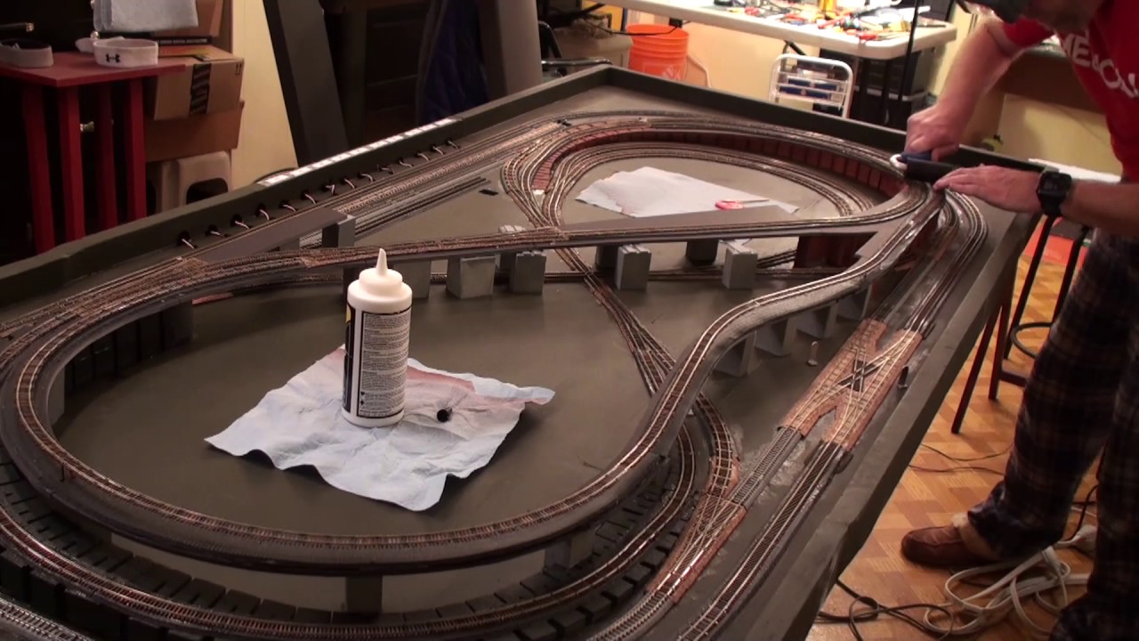 Build my own N Scale track (and lay it) - PART VI. The last one. - YouTube