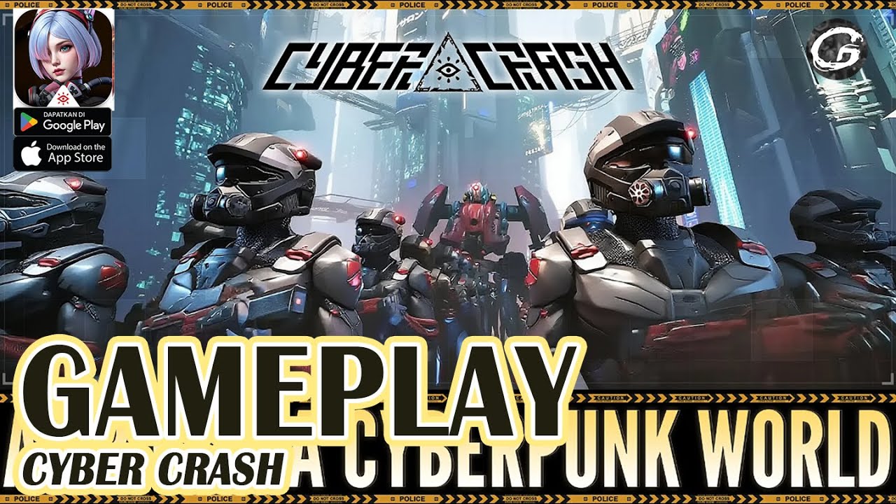 Cyber Crash Gameplay - Mobile Game (Android) - YouTube