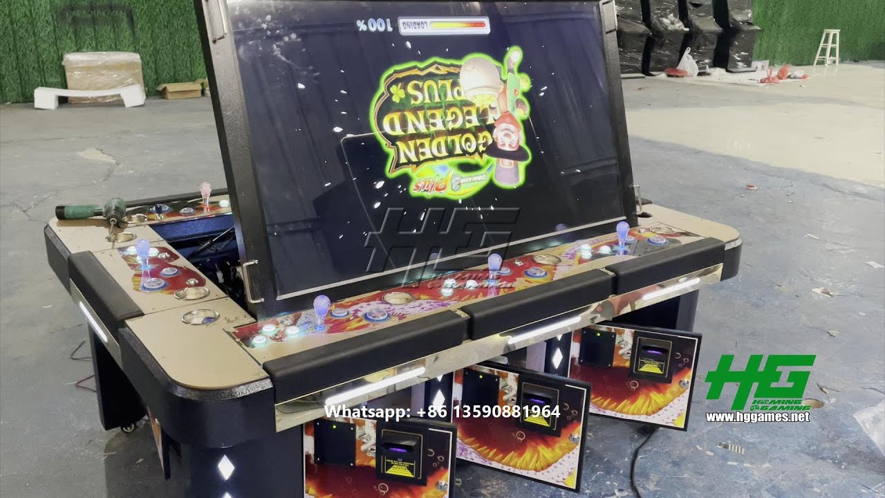 Luxury 8 Seats Fish Table Game Machine With 40%-50% Holding Golden ...