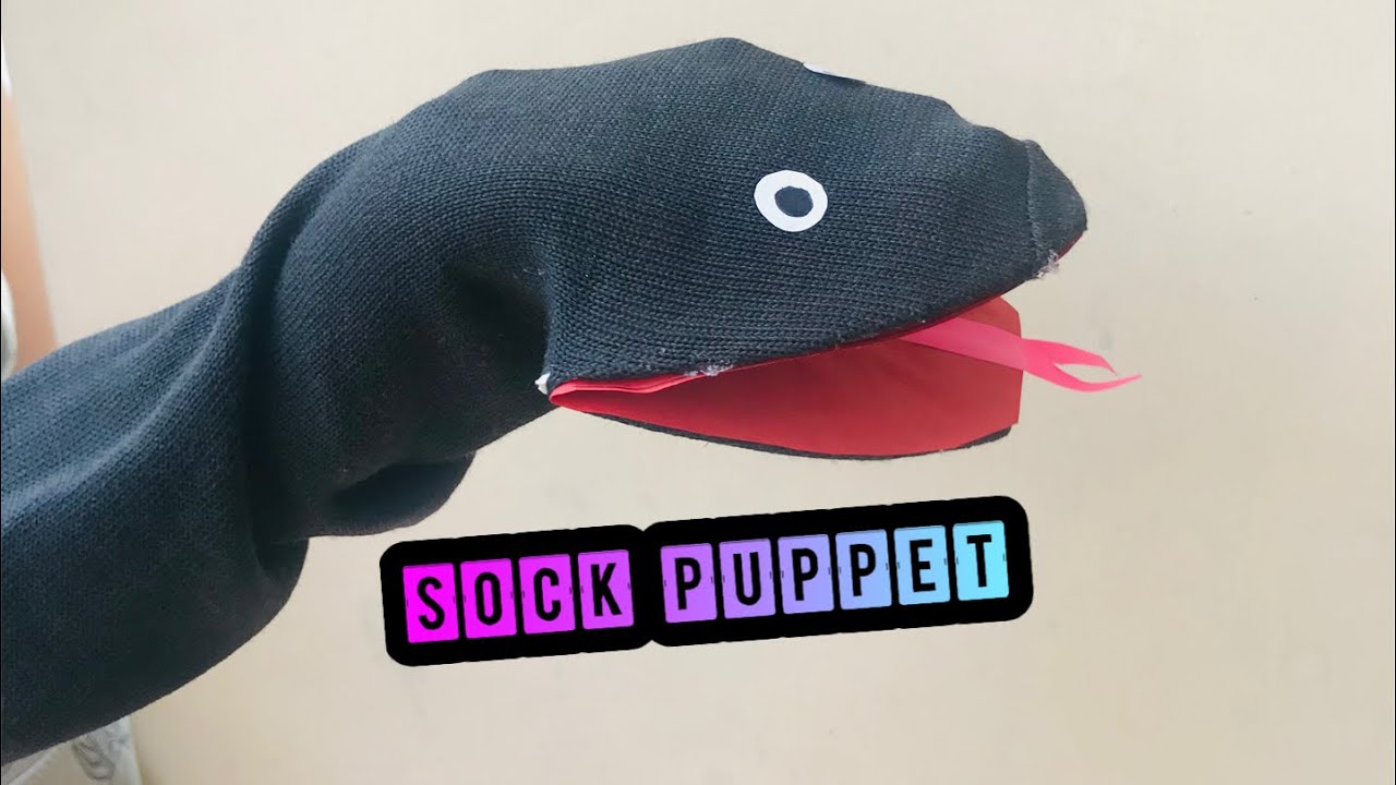 #DIY #Sock_puppet | How to make a sock puppet | DIY crafts | Very easy ...