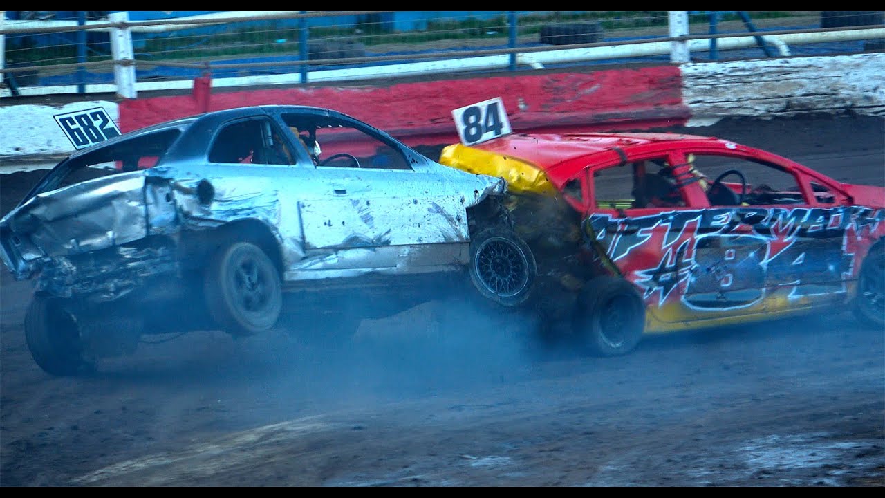 Banger Racing: Good Friday Teams - Mildenhall 2023 - YouTube