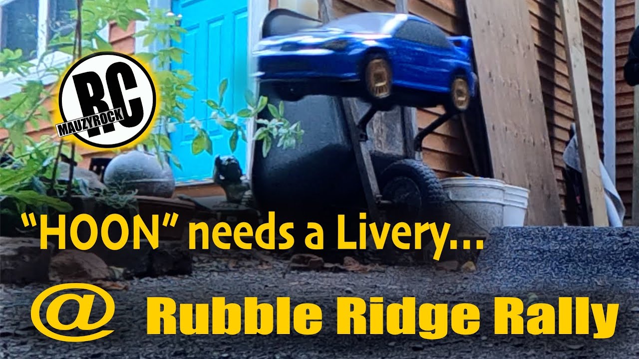 Subaru GT24 Tiny RC Rally Hooning @ Rubble Ridge! No LIVERY! - YouTube