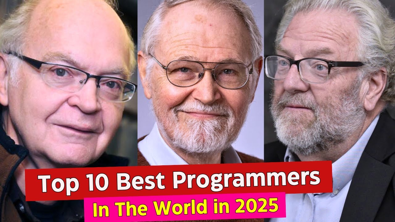 Top 10 Best Programmers In The World in 2025 I Top 10 Scientist - YouTube