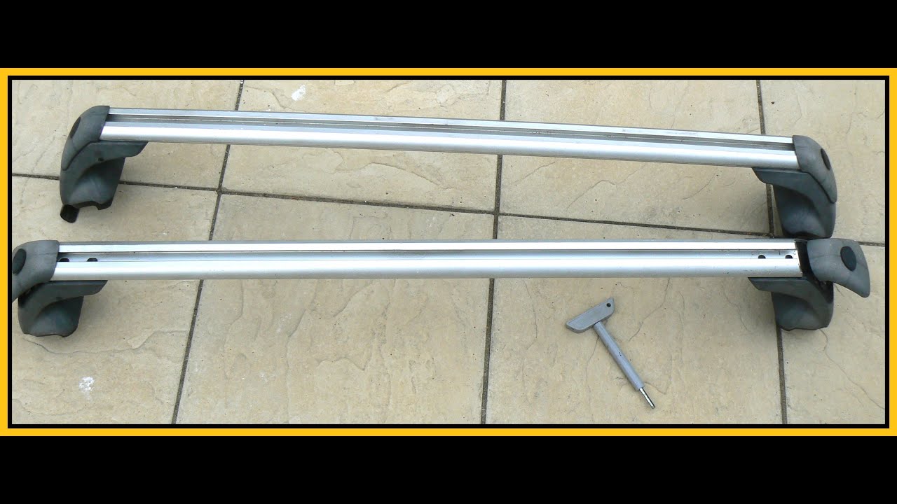 BMW 5 Series E60 Roof Bars 8271 0 147 586 2003-2010 OEM Roof Rack Cross ...