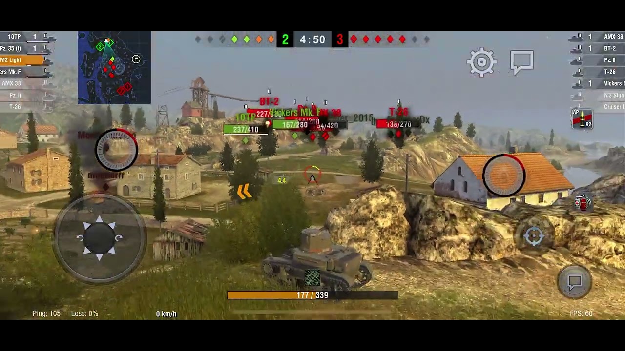 World of Tanks Blitz - Mini Fun Land 001249 - YouTube