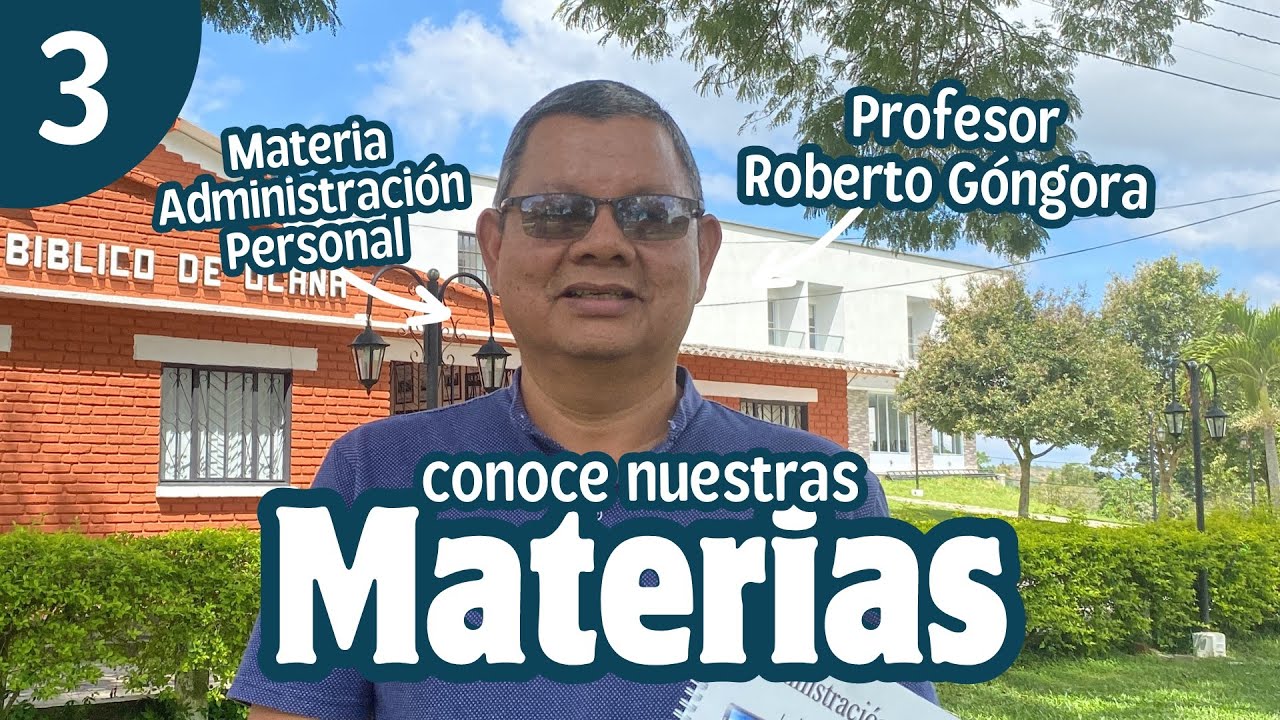 ¡Conoce nuestras materias! Administración Personal con el maestro ...