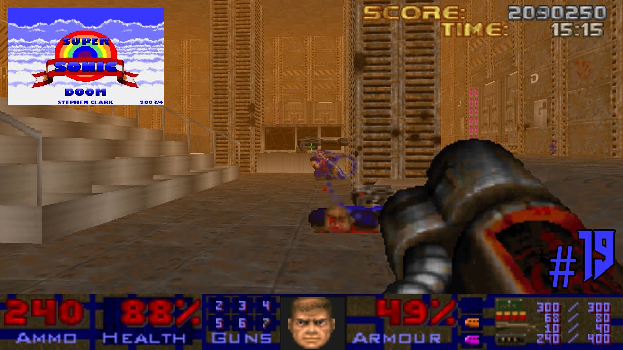 Doom with Super Sonic Doom.Map 19 - YouTube