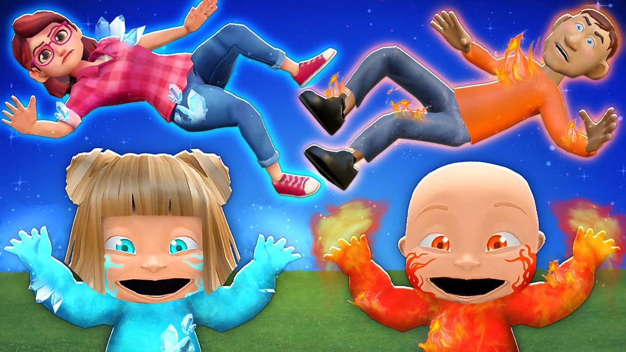 Baby & Girlfriend Use Ultimate Superpowers On Family! - YouTube