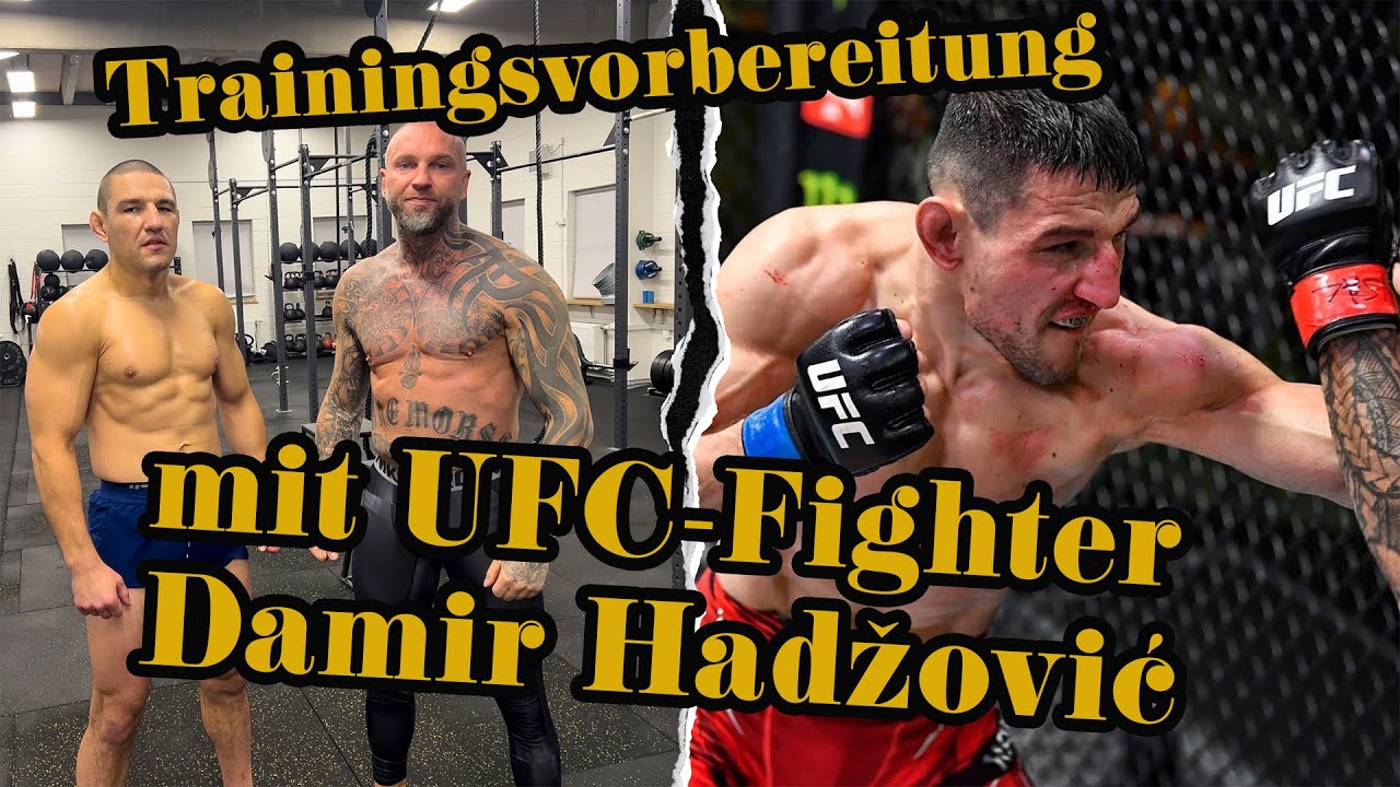 UFC Fight Camp mit dem Bosnian Bomber Damir Hadžović🥊🔥 – Training in ...