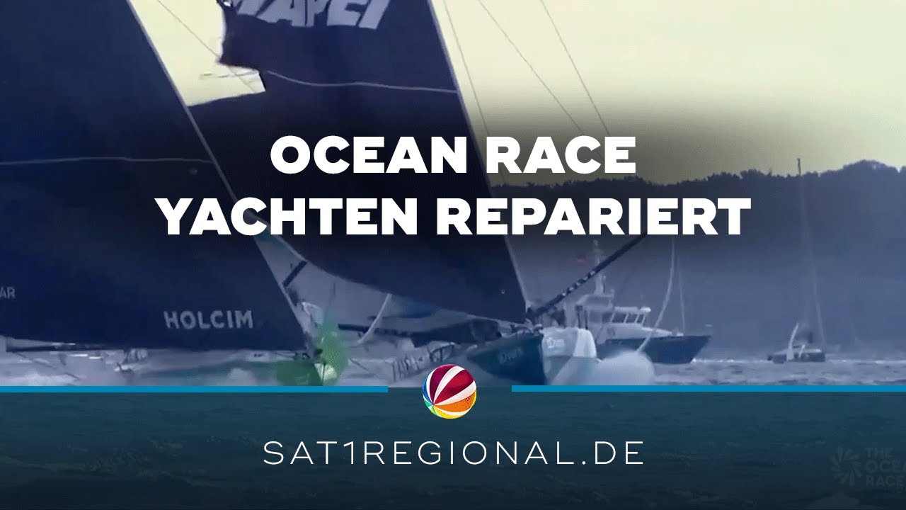 Nach Ocean Race-Unfall in Kiel: Beschädigte Yachten wieder startklar ...