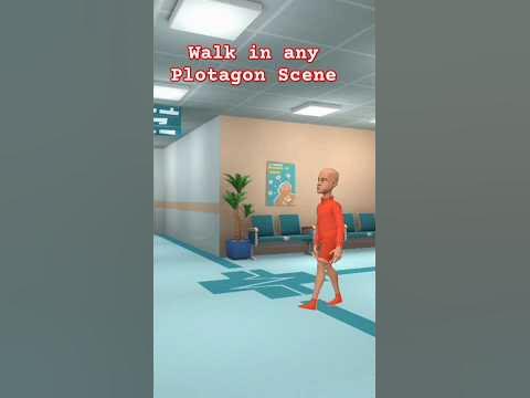 Walk like a pro in any Plotagon scene #plotogon #howtowalkinplotagon - YouTube