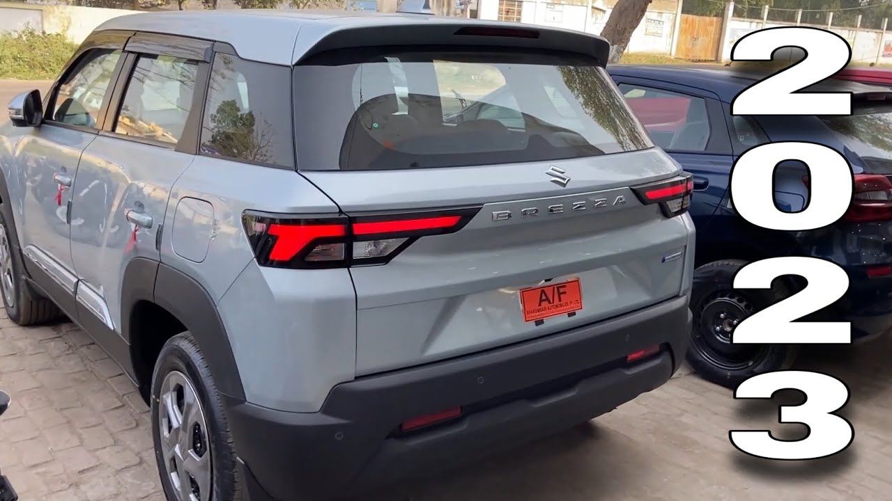 BREZZA VXI 2023 🔥 NEW MARUTI SUZUKI BREZZA SECOND BASE MODEL 🤍 BREZZA ...