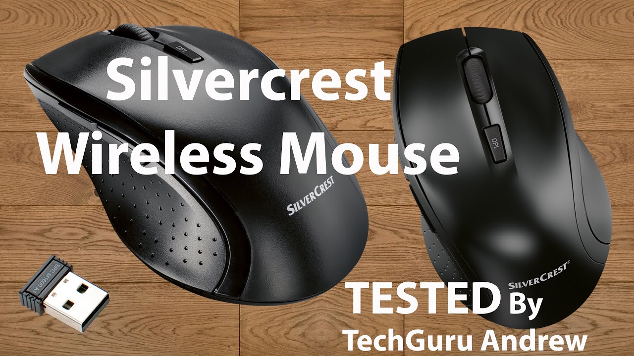 Silvercrest Wireless Mouse SPC M1600 A1 - YouTube