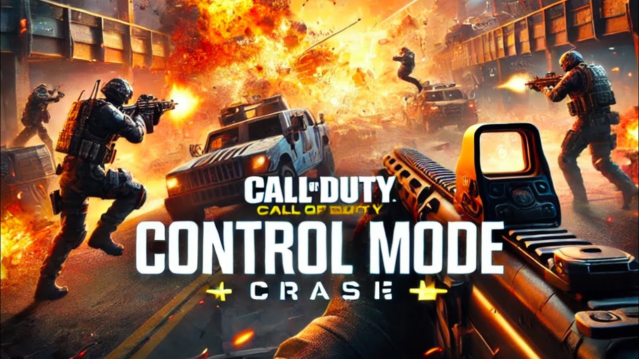 Control Mode CHAOS! Epic Crash in COD Mobile 🔥🎮 - YouTube