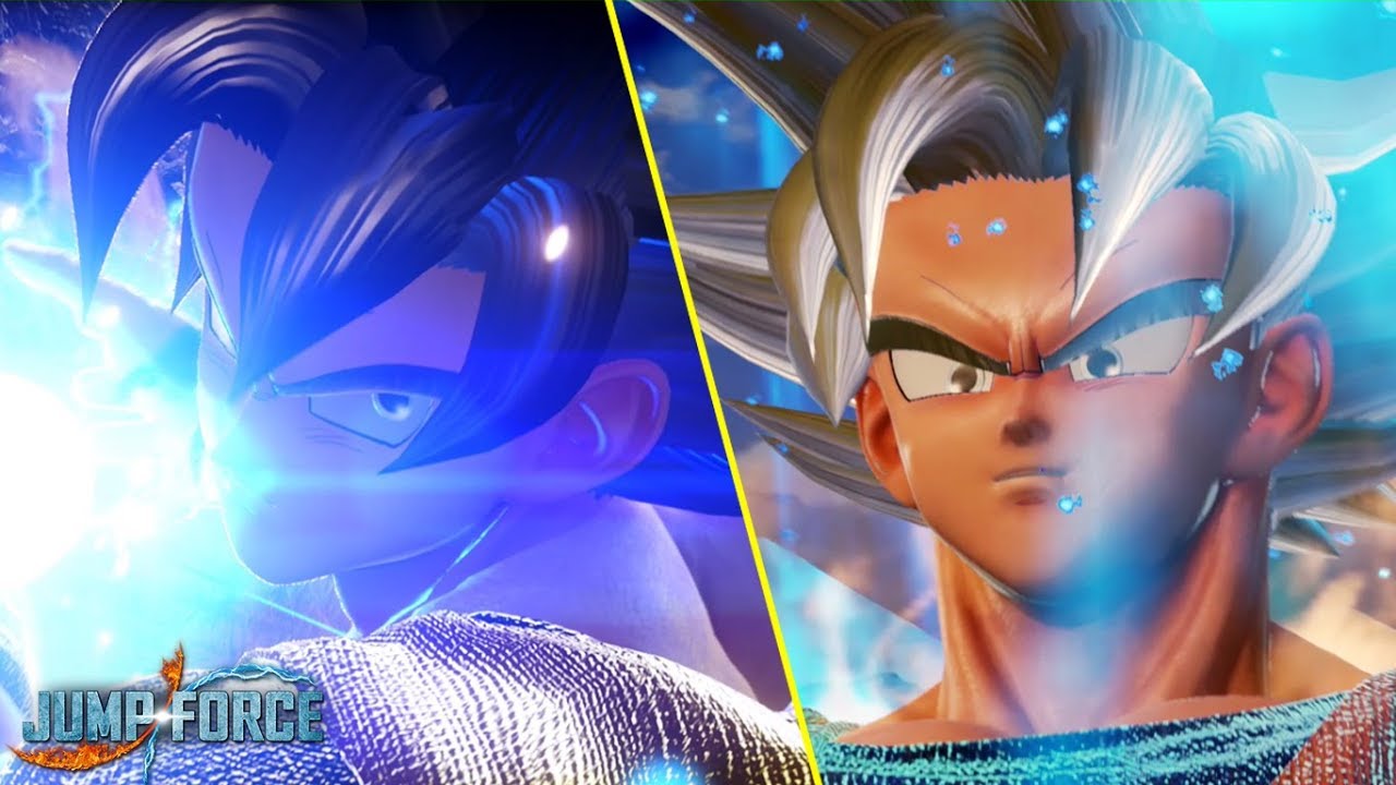 NEW Goku Ultra Instinct Transformation Gameplay | JUMP FORCE PC Mod ...