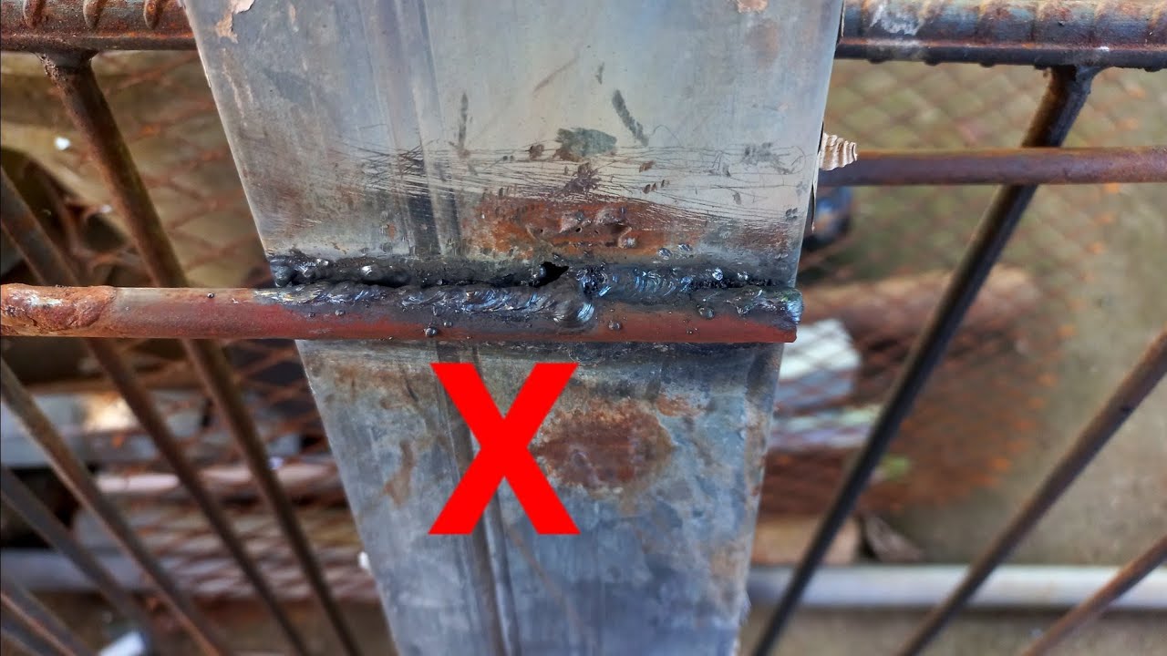many don't know how to fix a bad welding - YouTube