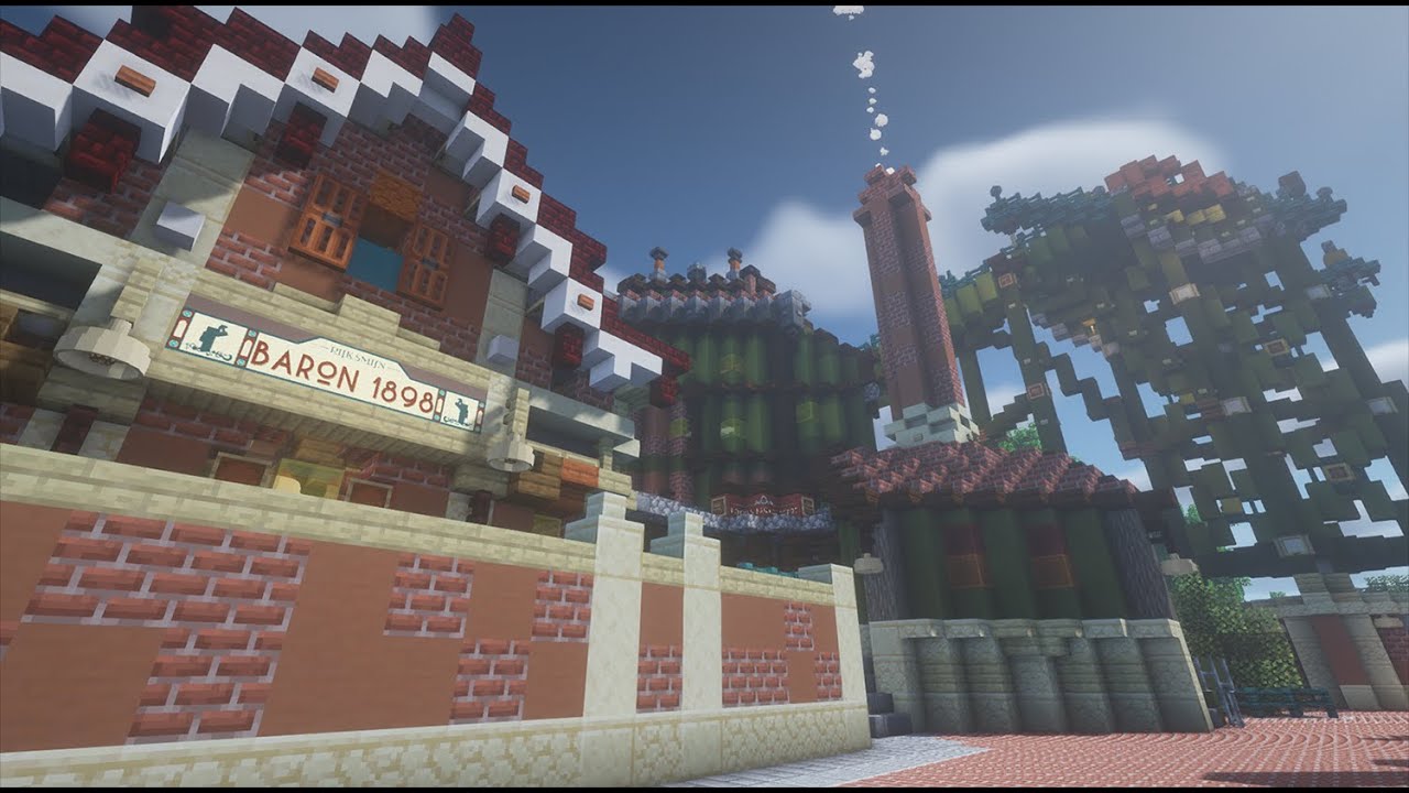 Baron 1898 in The Efteling (Created by Sprookjescraft) - Minecraft ...