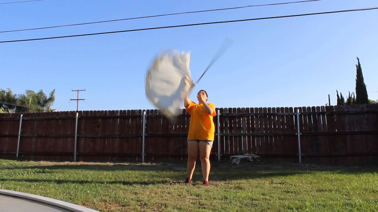 Color Guard Flag Routine for "We are Young" Marching Band Version - YouTube