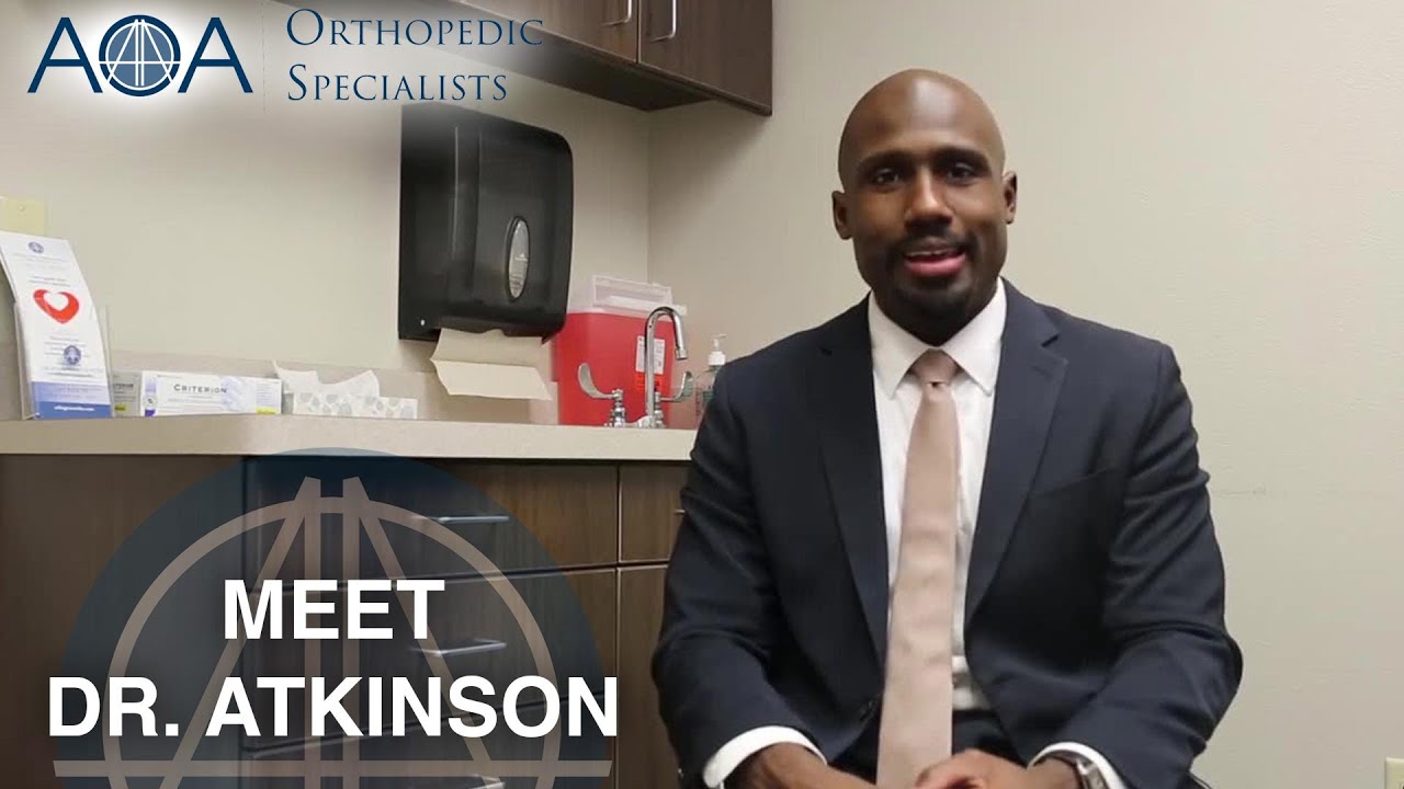 AOA Orthopedic Specialists - Meet Dr. Cameron Atkinson - YouTube