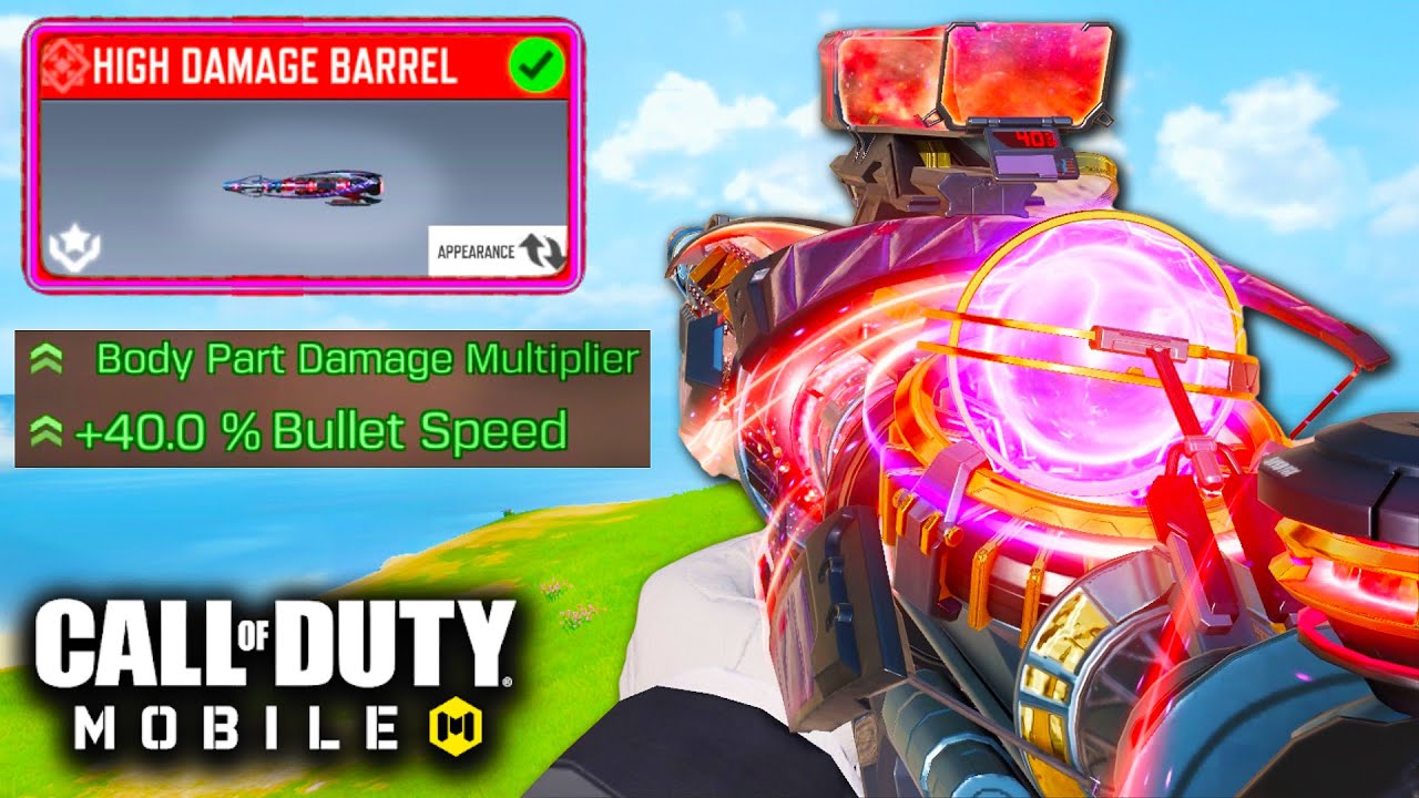 I UNLOCKED the MYTHIC HIGH DAMAGE BARREL 🤯 (COD MOBILE) - YouTube