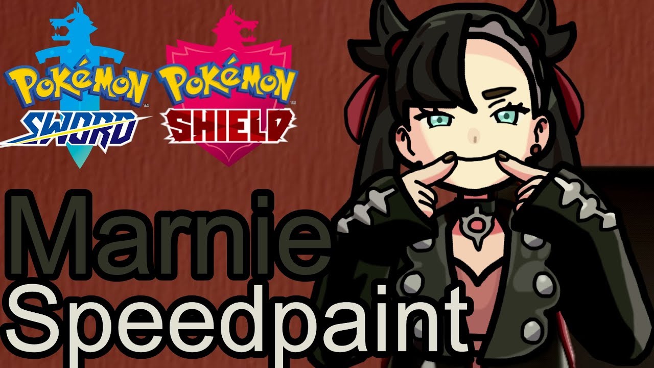 Marnie Twitch Emote Speedpaint -⚔️🛡️Pokémon Sword/Shield - YouTube