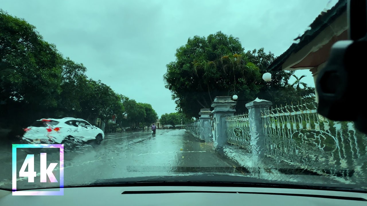 4k rain walk - Soothing rain sounds for Relaxing, Sleeping - Walking ...
