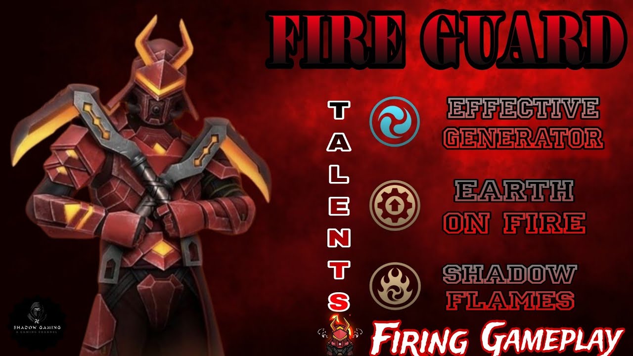 "FIRE GUARD" Gameplay // Shadow Fight 4 Arena // - YouTube