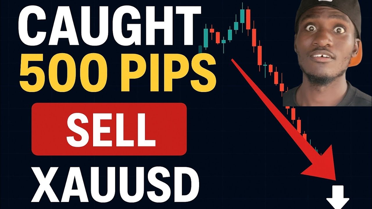 500 PIPS SECURED on GOLD! XAUUSD Sell Trade Explained (Real Strategy) 💰 ...