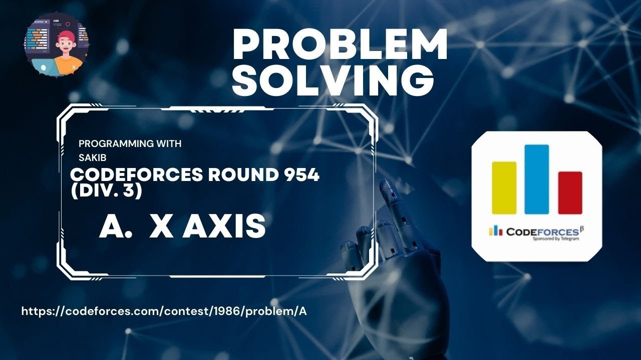 A X Axis Codeforces Round 954 Div 3 Programming With Sakib 2040