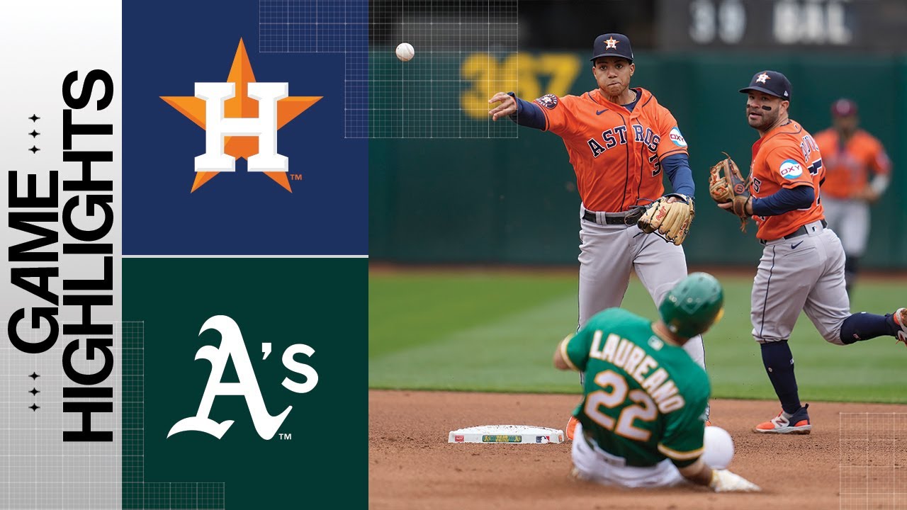 Astros vs. A's Game Highlights (5/28/23) | MLB Highlights - YouTube